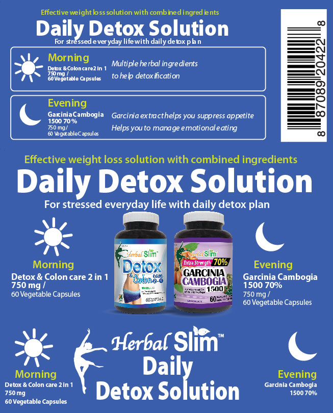 Herbal Slim Daily Detox Solution - Davidhealthfood